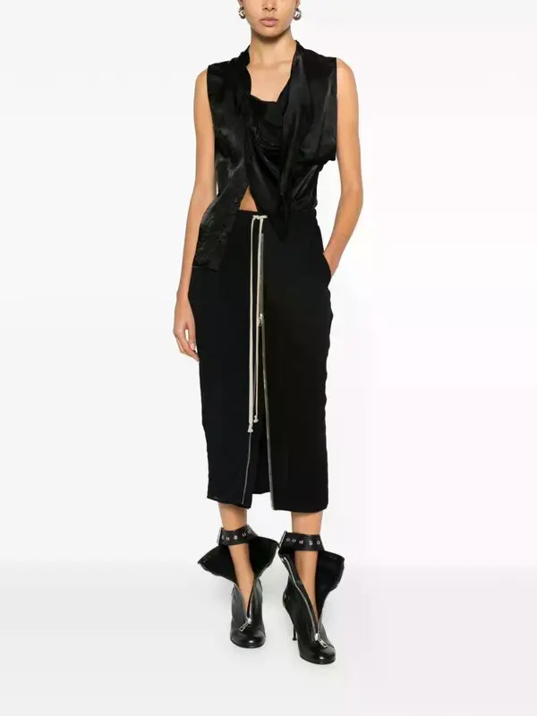 Rick Owens Draped Sleeveless Top