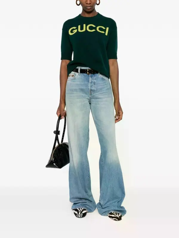 Gucci Horsebit Flared Jeans
