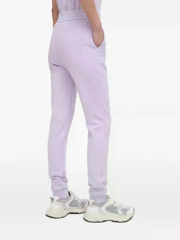 Armani Exchange Logo-detail Track Pants - Purple