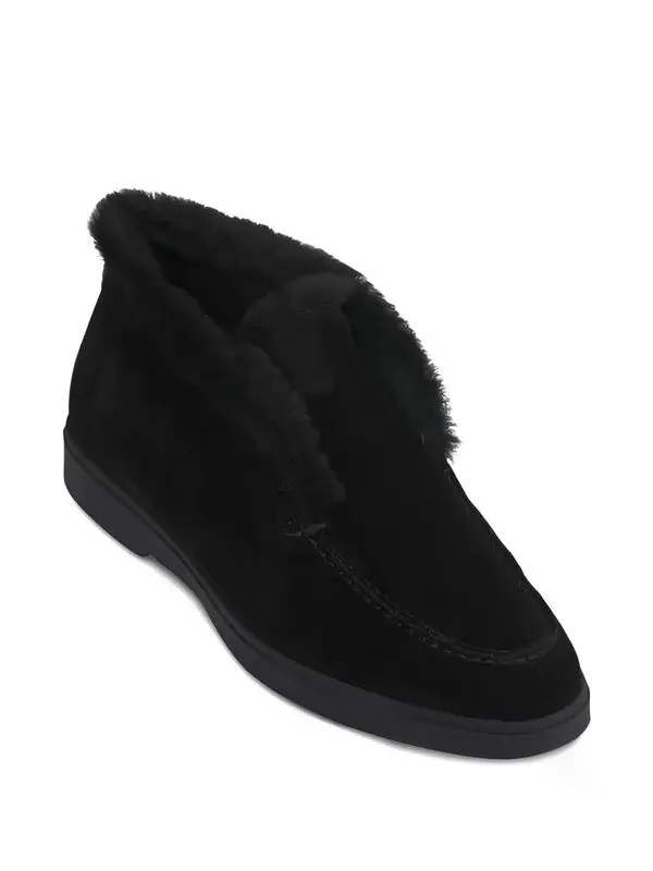 Santoni Fortune Round-toe Loafers