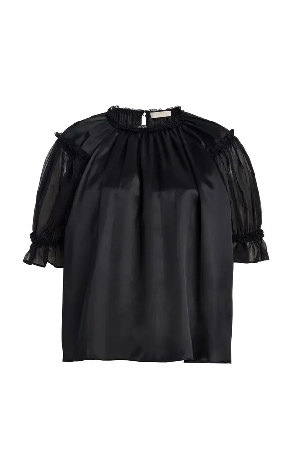 Ulla Johnson Alina Silk Top