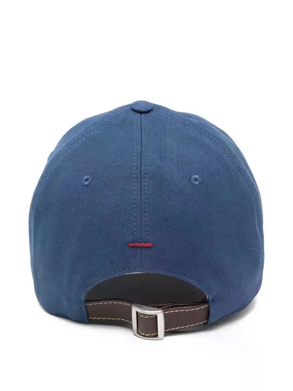 Brunello Cucinelli Logo-embroidered Baseball Cap - Blue
