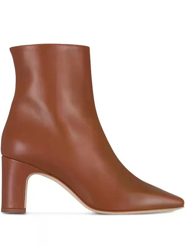 Manolo Blahnik Ofaralo Leather Boots