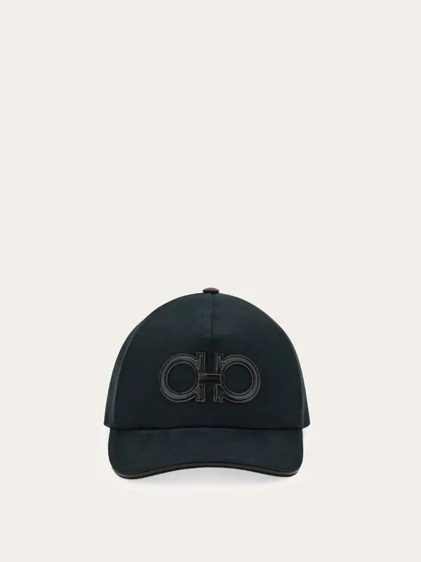 FERRAGAMO Baseball Cap - Black