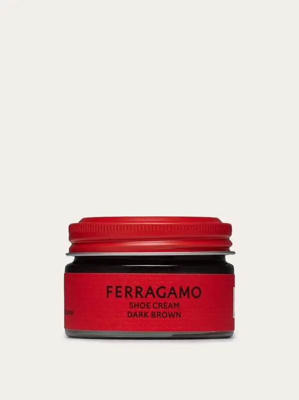 FERRAGAMO Shoe Care Cream - Dark Brown