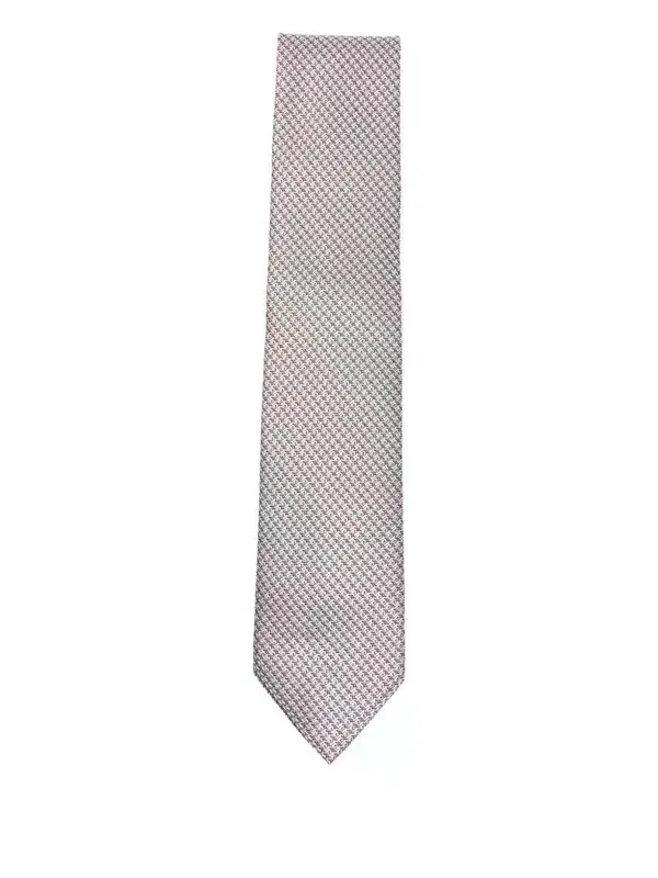 TOM FORD Patterned Neck Tie - Pink