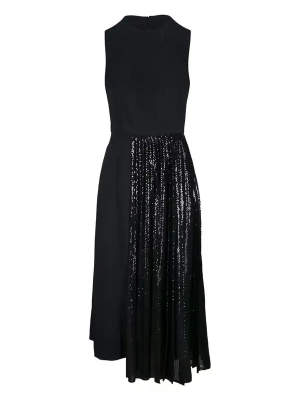 Michael Kors Sequin Embellished Pleated Dress