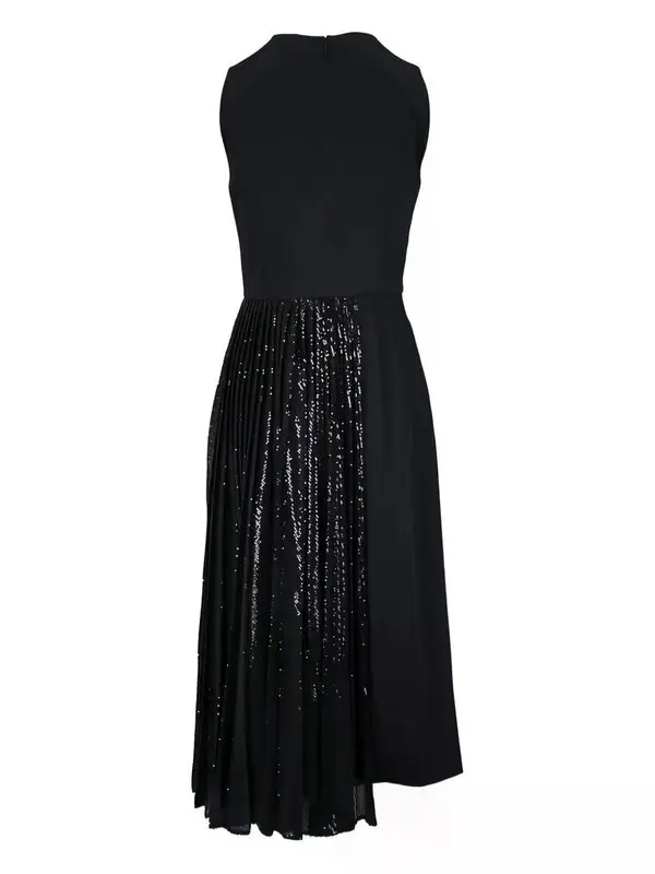 Michael Kors Sequin Embellished Pleated Dress