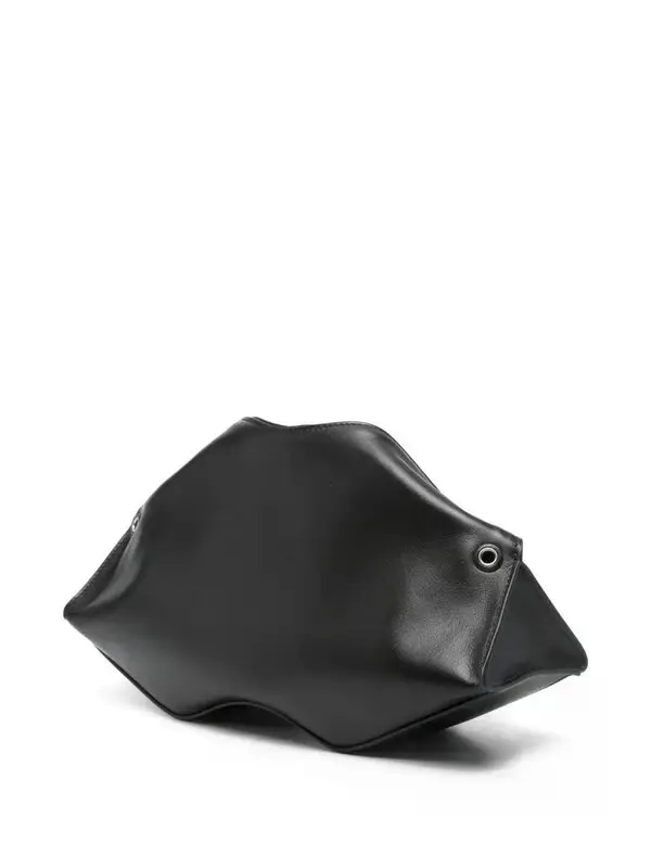 Alexander McQueen Manta Zip Clutch Bag - Black