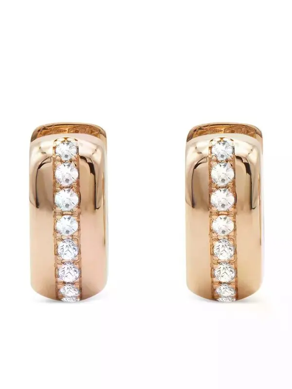 FULLORD 18k Belt Ghost Earrings - Gold