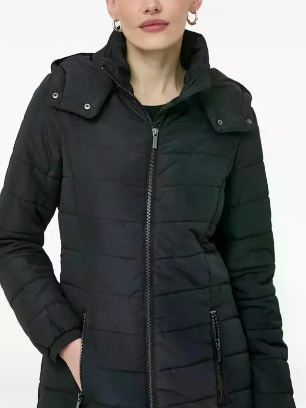 Armani Exchange Hooded Quilted Puffer Jacket