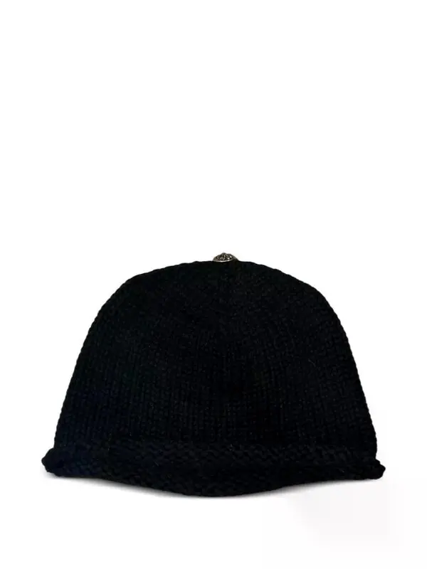 Chrome Hearts Cross Patch Knit Beanie