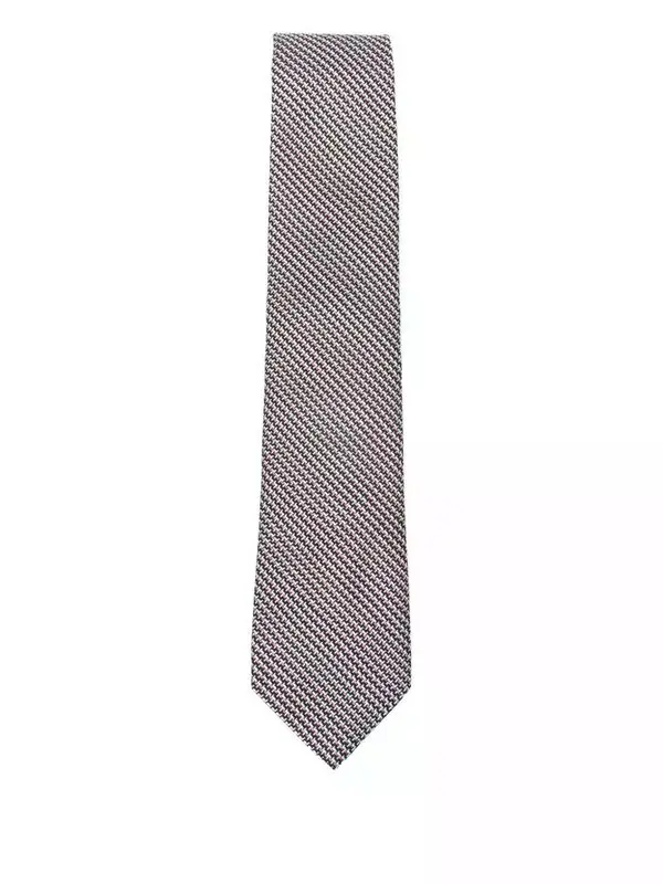 TOM FORD Patterned Neck Tie - Pink