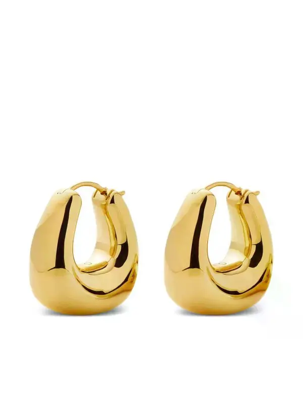 MISSOMA Sculptural Hoop Earrings - Gold
