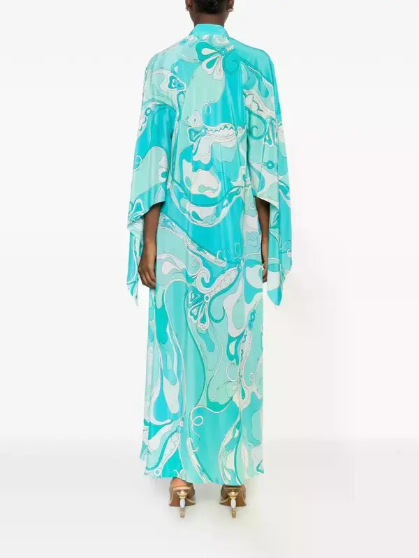 Emilio Pucci Floral-print Kaftan