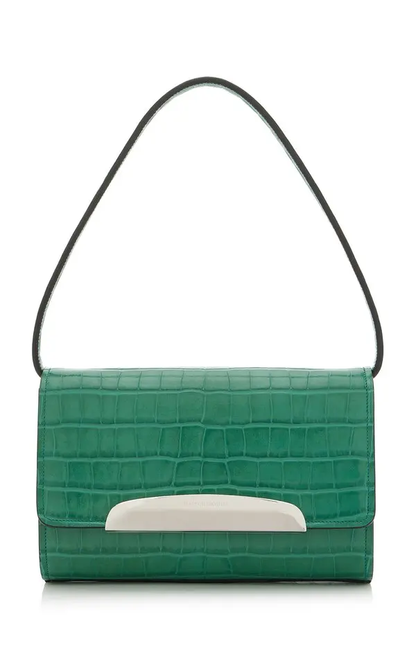 Brandon Maxwell Louise Pochette Bag - Green