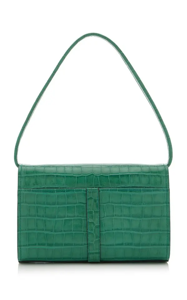 Brandon Maxwell Louise Pochette Bag - Green