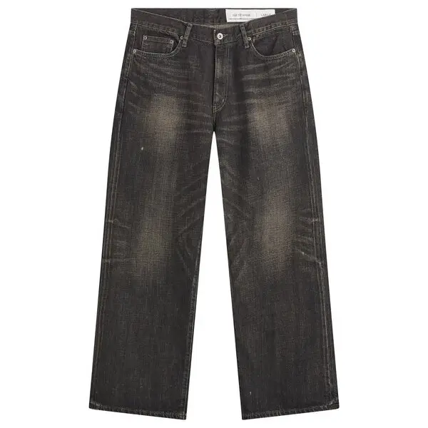 NEIGHBORHOOD Wide Leg Selvedge Denim Jeans