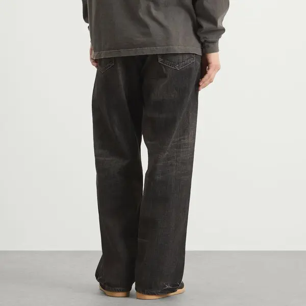 NEIGHBORHOOD Wide Leg Selvedge Denim Jeans