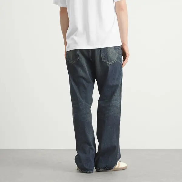 NEIGHBORHOOD Wide Leg Selvedge Denim Jeans