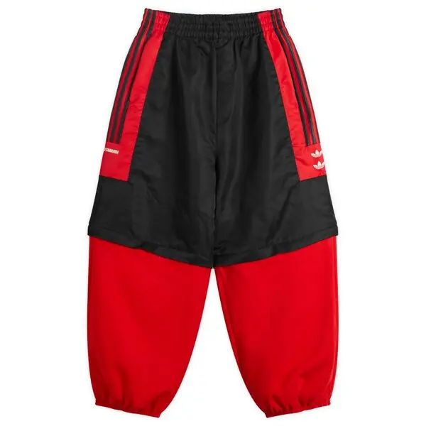 Adidas X Willy Chavarria Gomez Zip Off Pant - Black/red