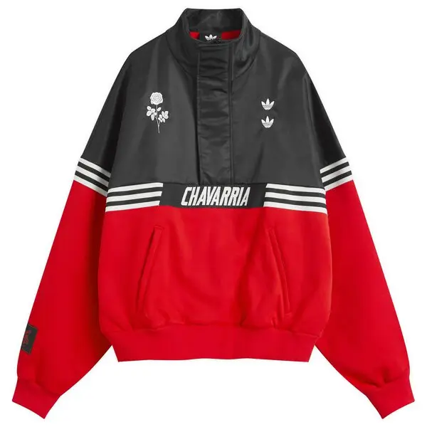 Adidas X Willy Chavarria Gomez Half Zip - Black/red