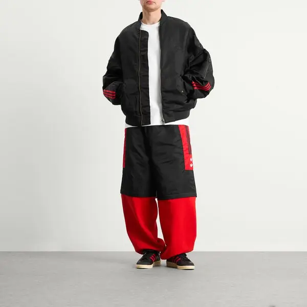Adidas X Willy Chavarria Satin Bomber Jacket