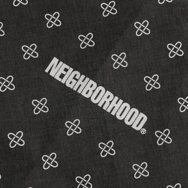 NEIGHBORHOOD Line Pattern Bandana