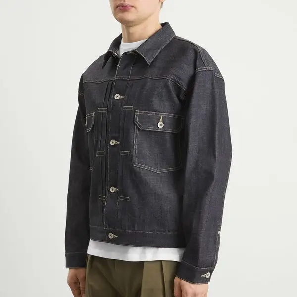 Neighborhood Rigid Denim Type-2 Jacket - Indigo | Editorialist