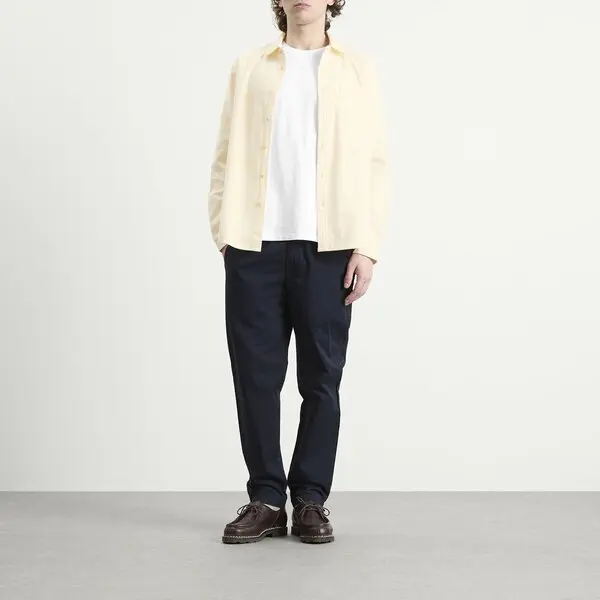 Folk Embroidery Direction Babycord Shirt