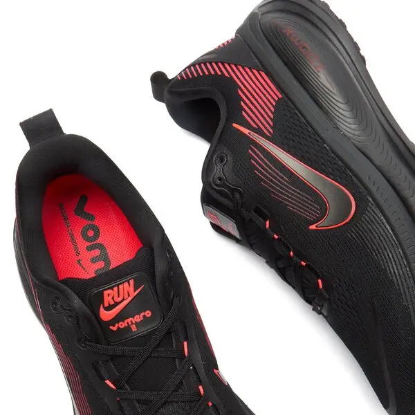 Nike Vomero 18 Running Sneaker - Black/crimson/anthracite