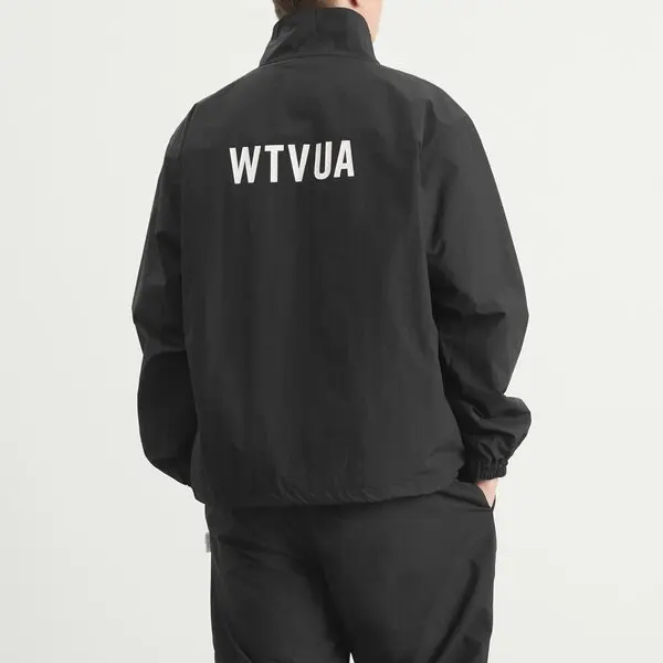 WTAPS Pertex Logo Track Jacket - Black