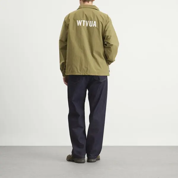 WTAPS Pertex® Logo Track Jacket - Olive Drab