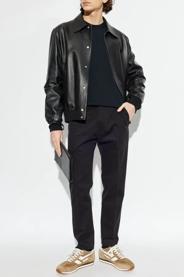 TOM FORD Wool Crewneck Sweater - Black