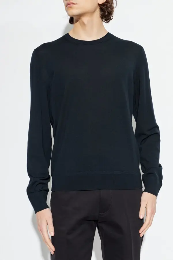 TOM FORD Wool Crewneck Sweater - Black