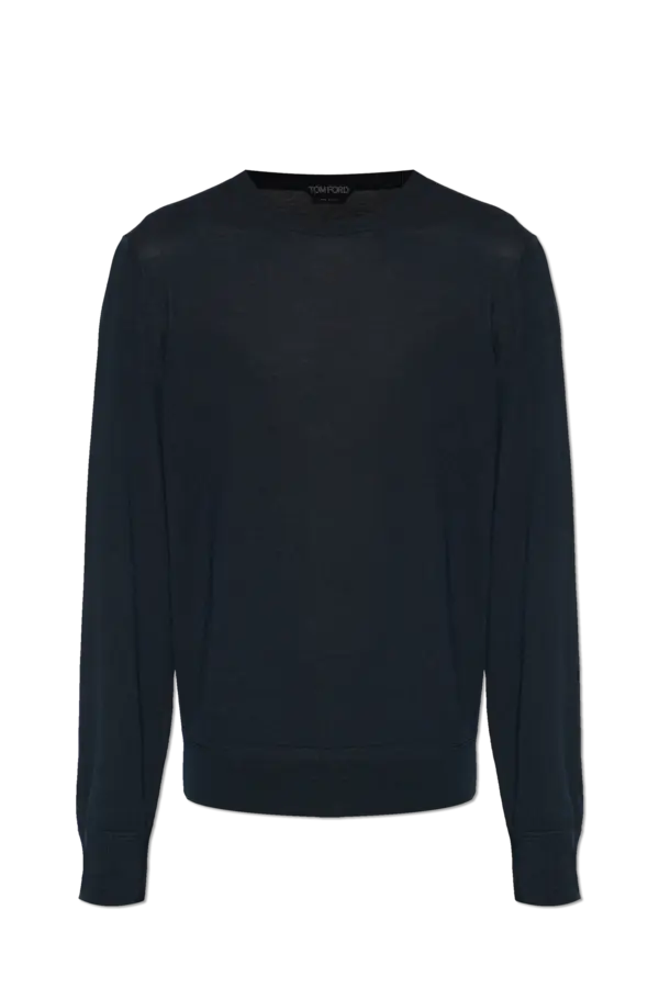 TOM FORD Wool Crewneck Sweater - Black