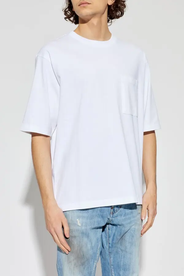 Dsquared2 T-shirt With Pocket - White