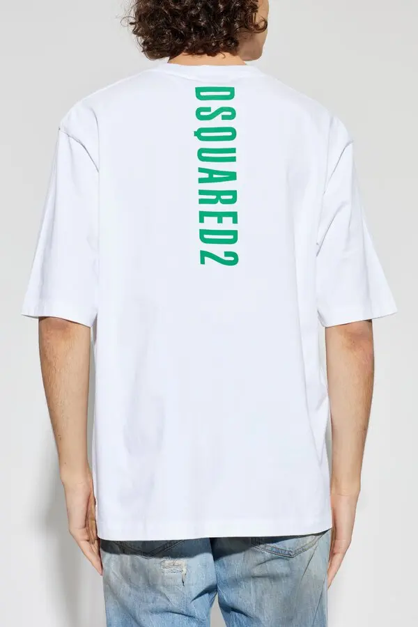 Dsquared2 T-shirt With Pocket - White