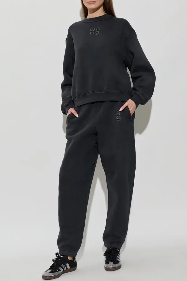 Alexander Wang Logo Sweatshirt - Grey