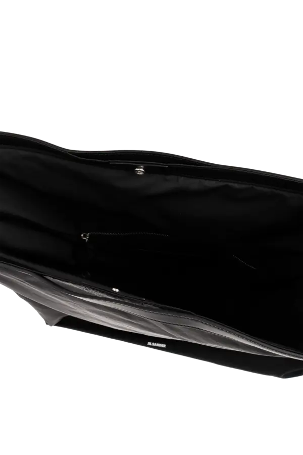 JIL SANDER Shopper Bag - Black