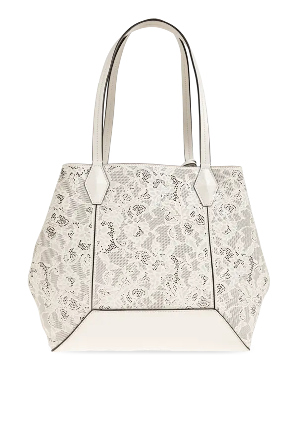 JIMMY CHOO Diamond’ Shopper Bag - Cream
