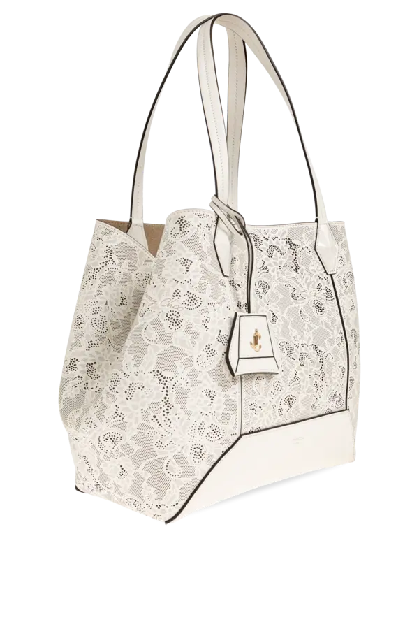 JIMMY CHOO Diamond’ Shopper Bag - Cream