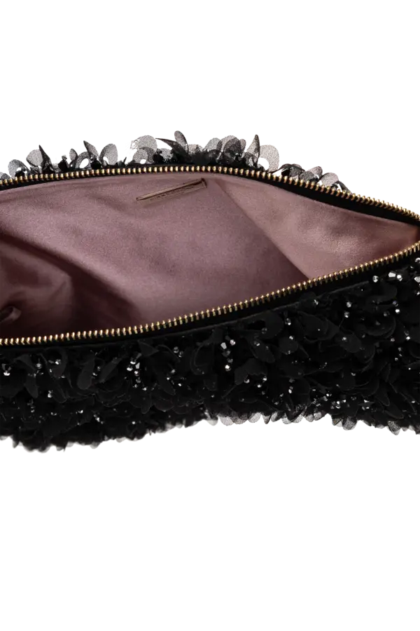 JIMMY CHOO Callie Handheld Bucket Bag - Black