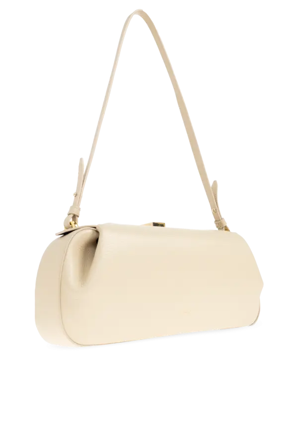 Yuzefi Oyster Shoulder Bag - Cream