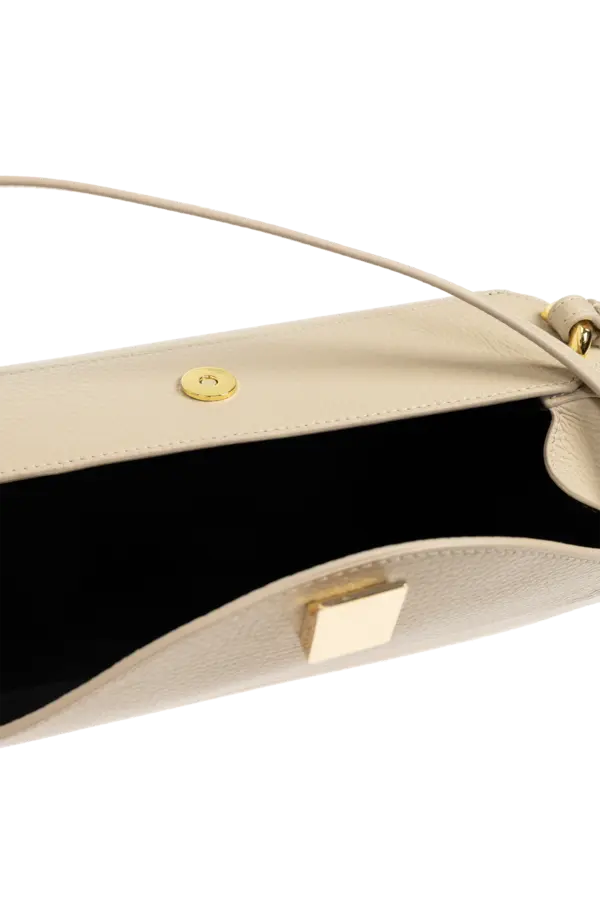 Yuzefi Oyster Shoulder Bag - Cream