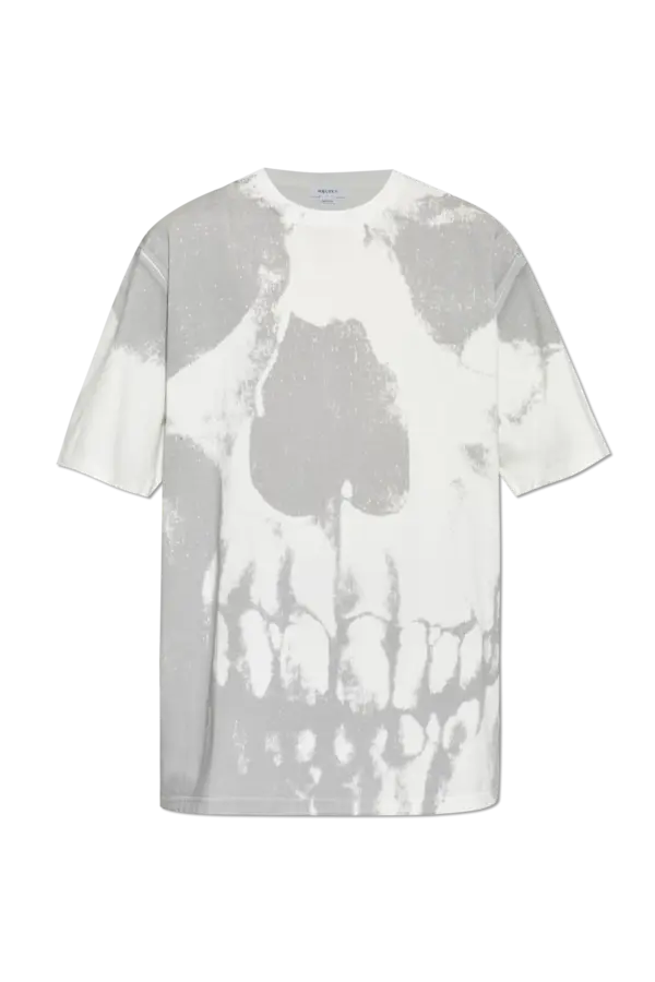 Alexander McQueen T-shirt With A Distinctive Skull Motif - Grey