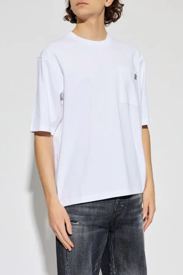 Dsquared2 2-pack Of Pocket T-shirts - White