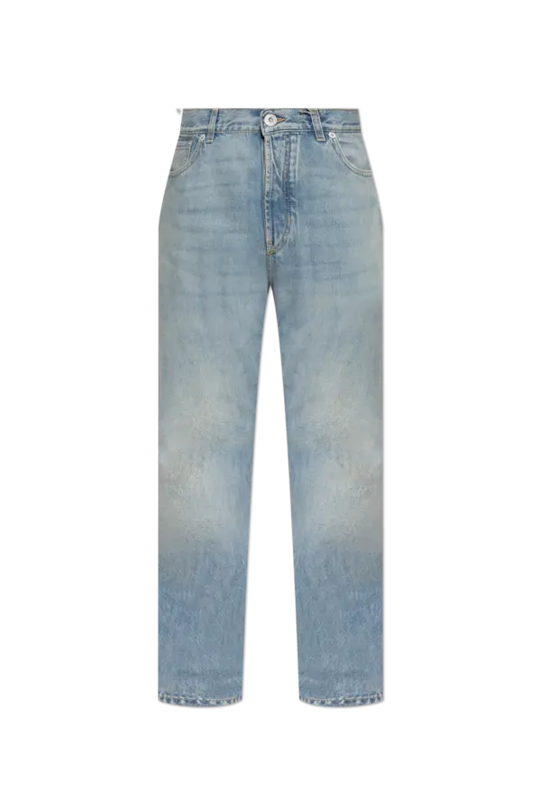 Alexander McQueen Straight-leg Jeans - Light Blue