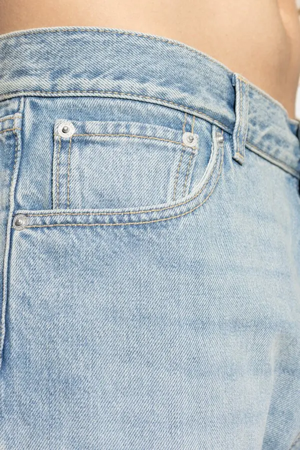Alexander McQueen Straight-leg Jeans - Light Blue