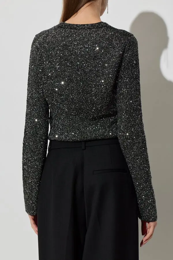 LoveShackFancy Ferra Cardigan - Black